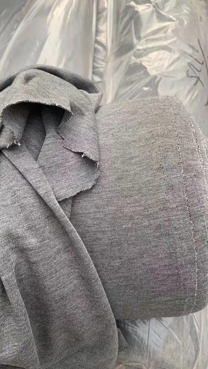 two-way stretch stainless steel fiber conductive fabric for conductive ...