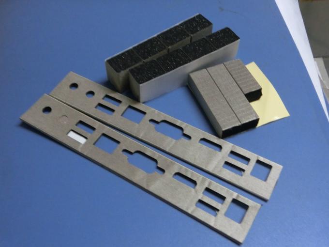 rf shielding gasket, conductive fabric over foam